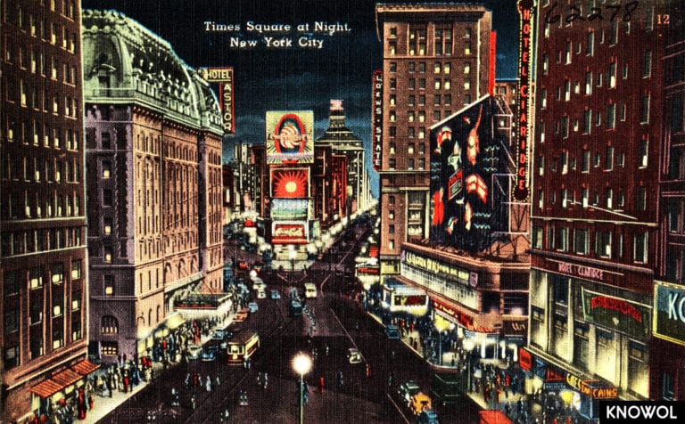 10 wonderful pictures of lost Times Square landmarks - KNOWOL