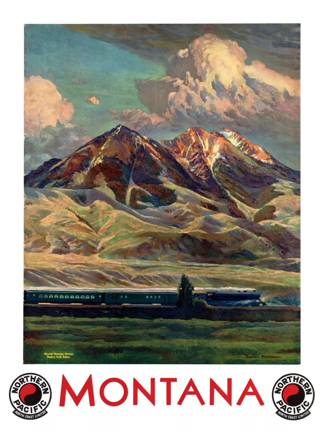 3 vintage Northern Pacific Railroad travel posters – KNOWOL