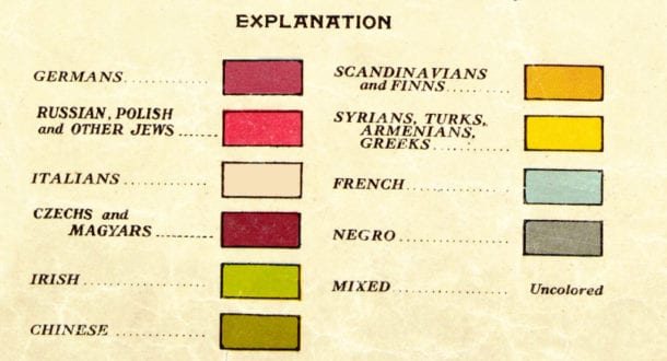 Map of Brooklyn’s racial diversity by neighborhood, 1920 - KNOWOL
