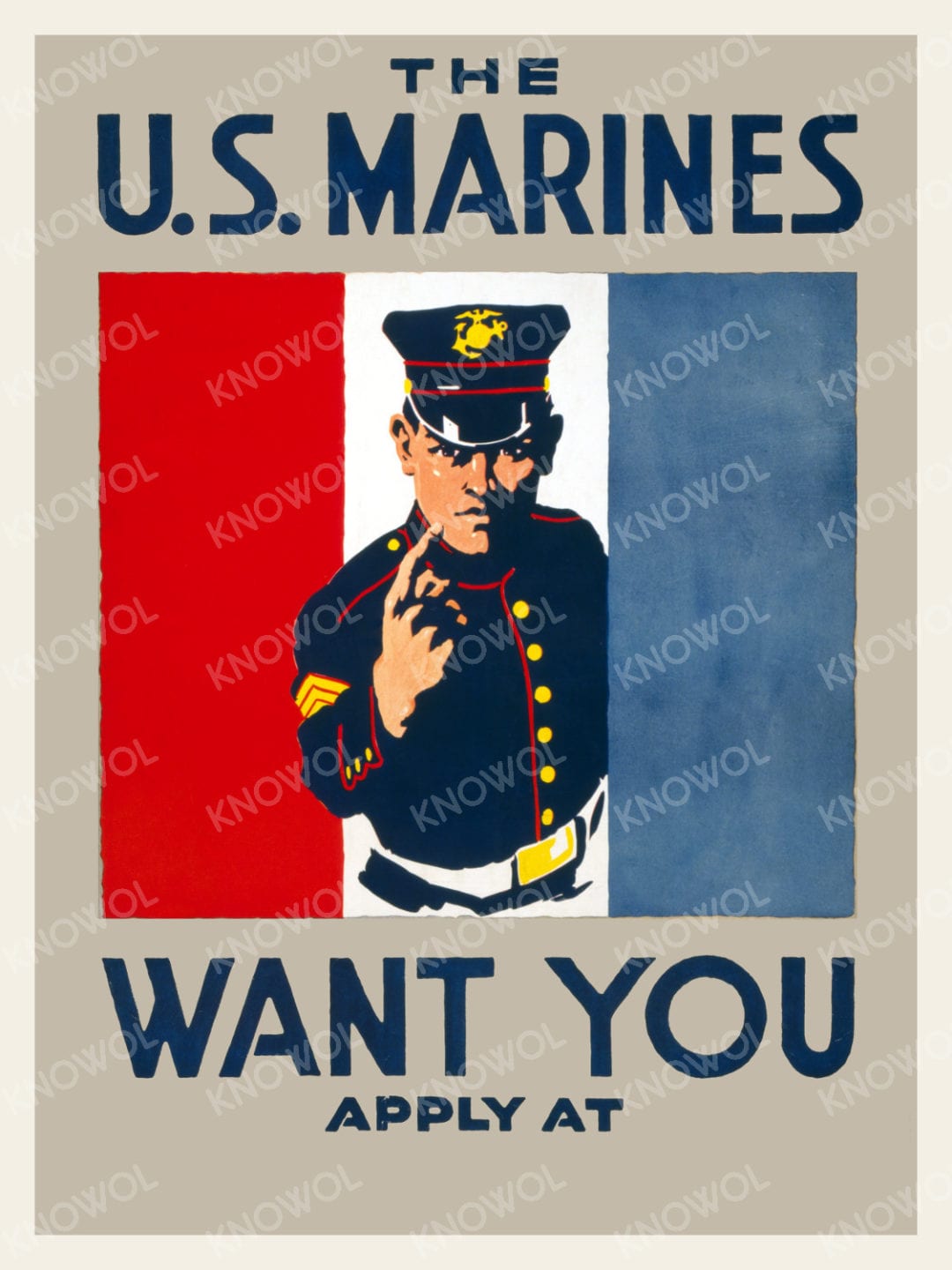Vintage Marines recruiting posters restored to original glory