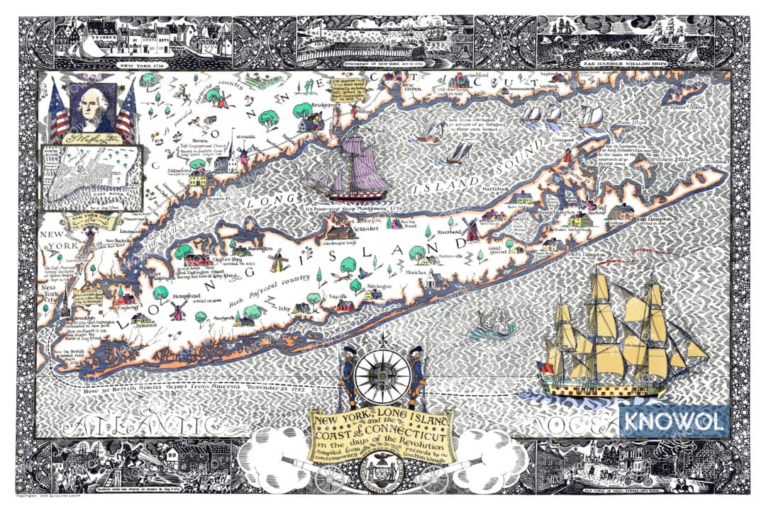 New York, Long Island, and the Coast of Connecticut in the days of the ...